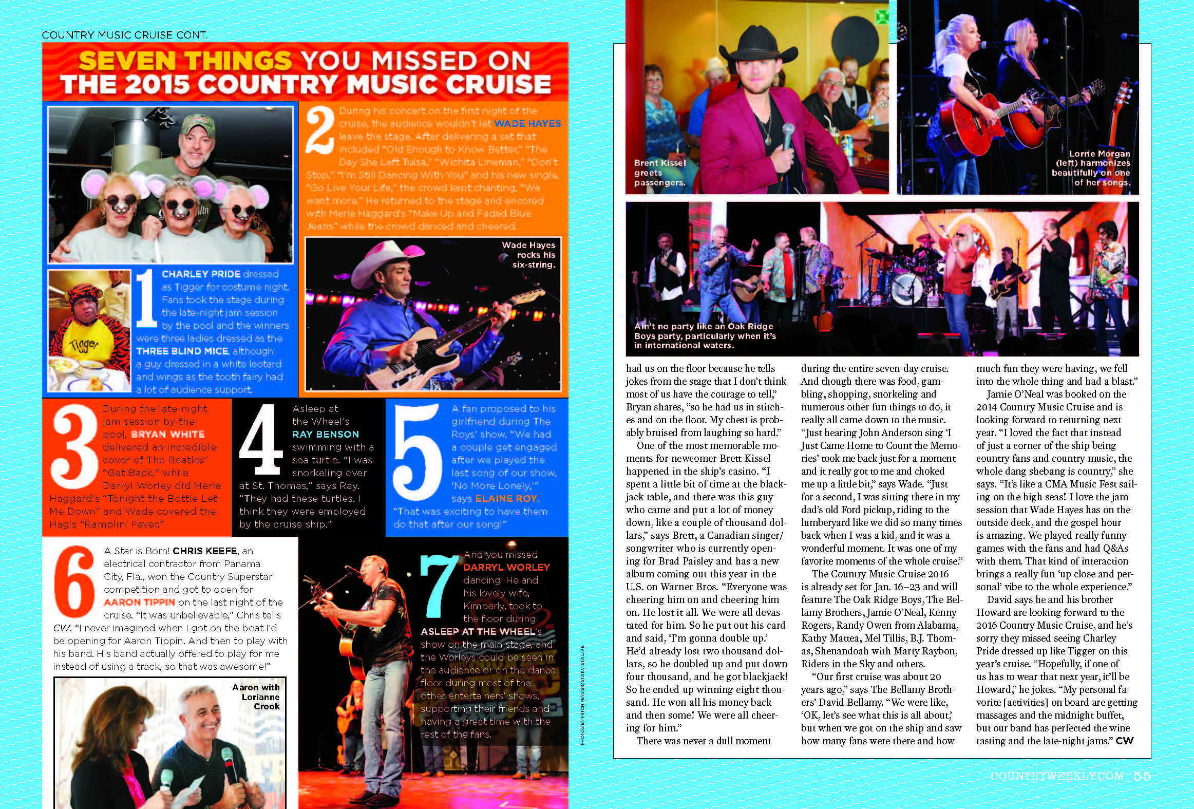 Country Weekly Magazine Highlights 2015 Country Music Cruise | Country ...