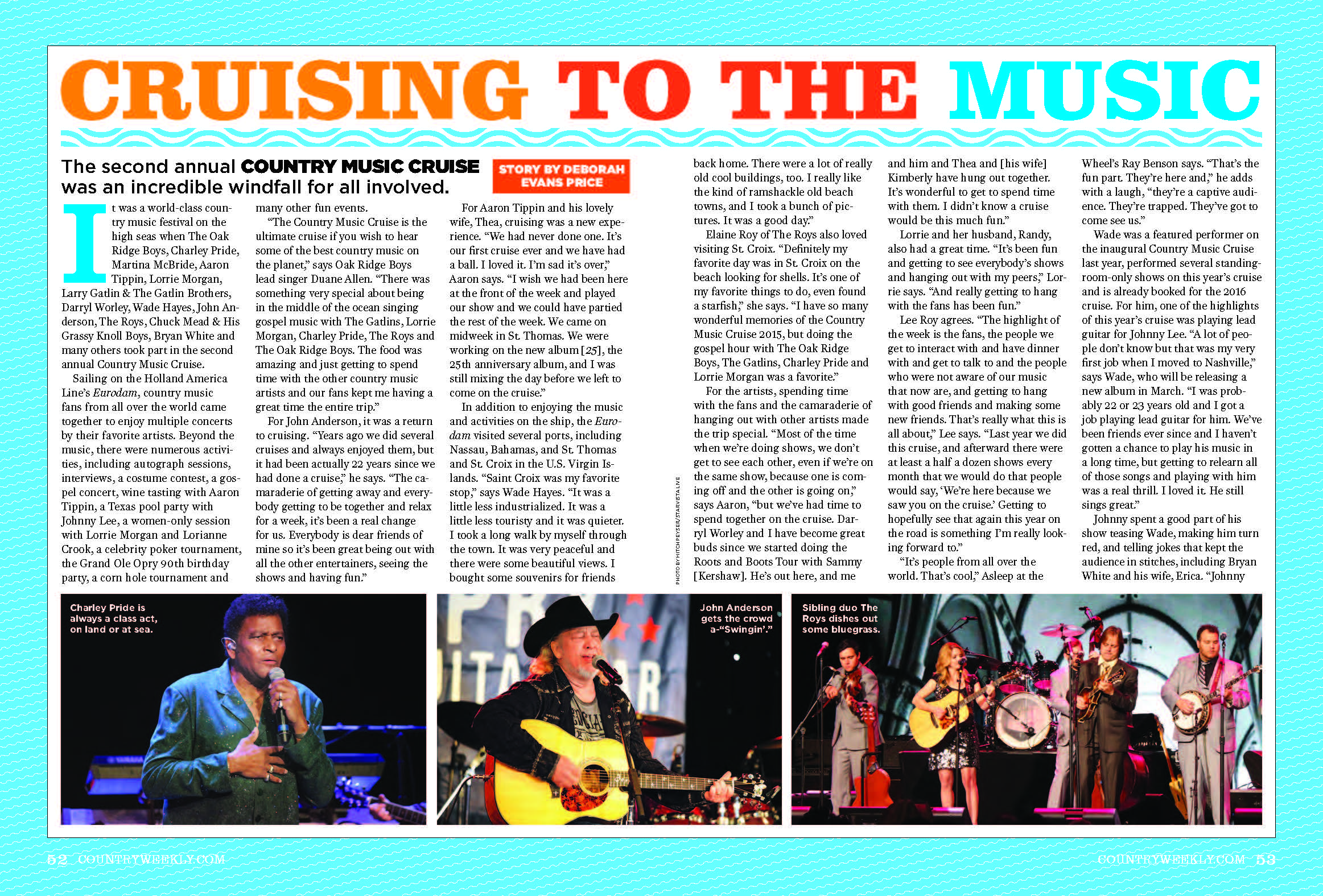 Country Weekly Magazine Highlights 2015 Country Music Cruise | Country ...